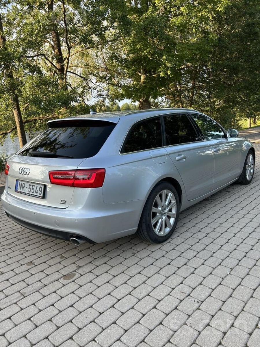Pelēks Audi A6 2014 Rēzekne, ar dzinēja tilpumu 3.00 L un nobraukumu 335 tūkst. km par 8700 €, foto 5 vietnē AUTOMOTO.COM.LV