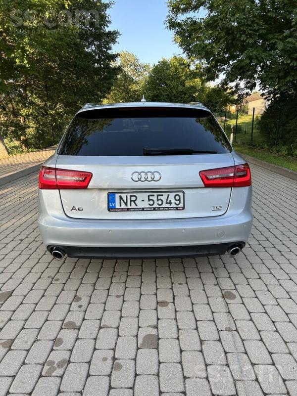 Grey Audi A6 2014 in Rezekne, with an engine capacity of 3.00 L and mileage of 335 thousand km for 8700 €, photo 6 on AUTOMOTO.COM.LV