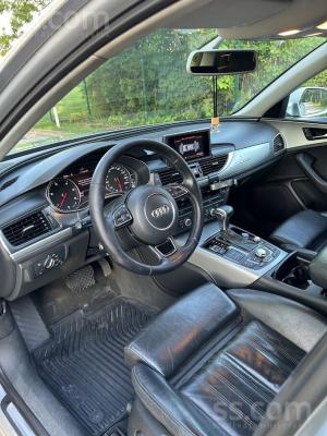 Pelēks Audi A6 2014 Rēzekne, ar dzinēja tilpumu 3.00 L un nobraukumu 335 tūkst. km par 8700 €, foto 9 vietnē AUTOMOTO.COM.LV