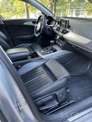 Pelēks Audi A6 2014 Rēzekne, ar dzinēja tilpumu 3.00 L un nobraukumu 335 tūkst. km par 8700 €, foto 10 vietnē AUTOMOTO.COM.LV