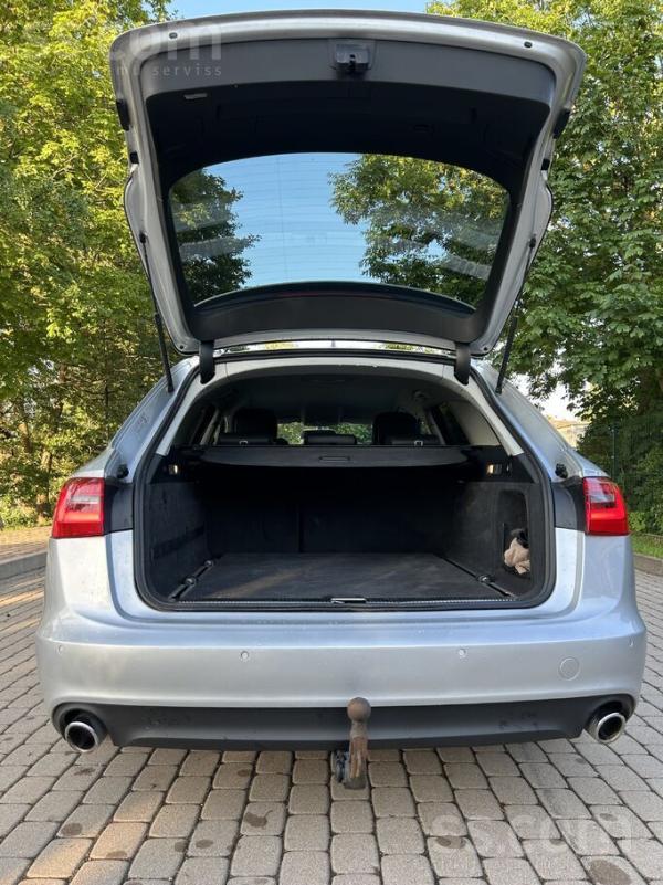 Grey Audi A6 2014 in Rezekne, with an engine capacity of 3.00 L and mileage of 335 thousand km for 8700 €, photo 11 on AUTOMOTO.COM.LV
