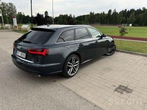 Grey Audi A6 2015 in Rezekne, with an engine capacity of 3.00 L and mileage of 261 thousand km for 14800 €, photo 2 on AUTOMOTO.COM.LV