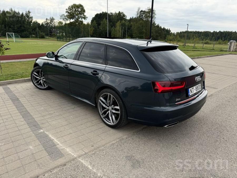 Grey Audi A6 2015 in Rezekne, with an engine capacity of 3.00 L and mileage of 261 thousand km for 14800 €, photo 4 on AUTOMOTO.COM.LV