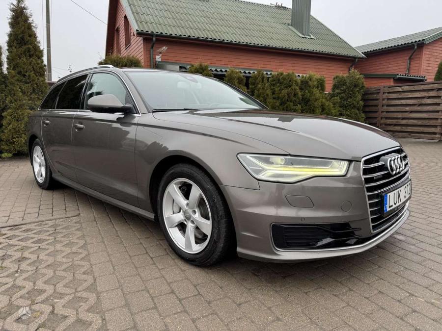 Pelēks Audi A6 2015 Kretinga, ar dzinēja tilpumu 2.97 L un nobraukumu 429 tūkst. km par 8995 €, foto 1 vietnē AUTOMOTO.COM.LV