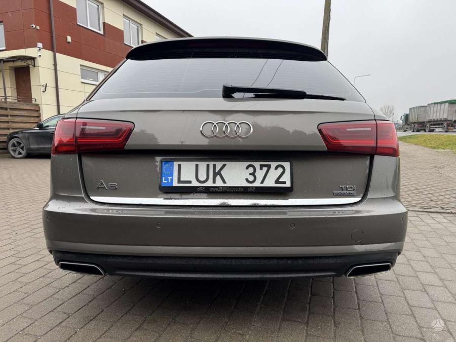 Pelēks Audi A6 2015 Kretinga, ar dzinēja tilpumu 2.97 L un nobraukumu 429 tūkst. km par 8995 €, foto 8 vietnē AUTOMOTO.COM.LV