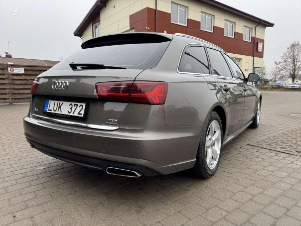 Grey Audi A6 2015 in Kretinga, with an engine capacity of 2.97 L and mileage of 429 thousand km for 8995 €, photo 9 on AUTOMOTO.COM.LV