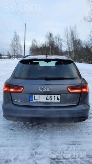Pelēks Audi A6 2015 Jelgava, ar dzinēja tilpumu 3.00 L un nobraukumu 350 tūkst. km par 17000 €, foto 2 vietnē AUTOMOTO.COM.LV