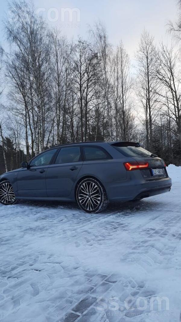 Grey Audi A6 2015 in Jelgava, with an engine capacity of 3.00 L and mileage of 350 thousand km for 17000 €, photo 5 on AUTOMOTO.COM.LV