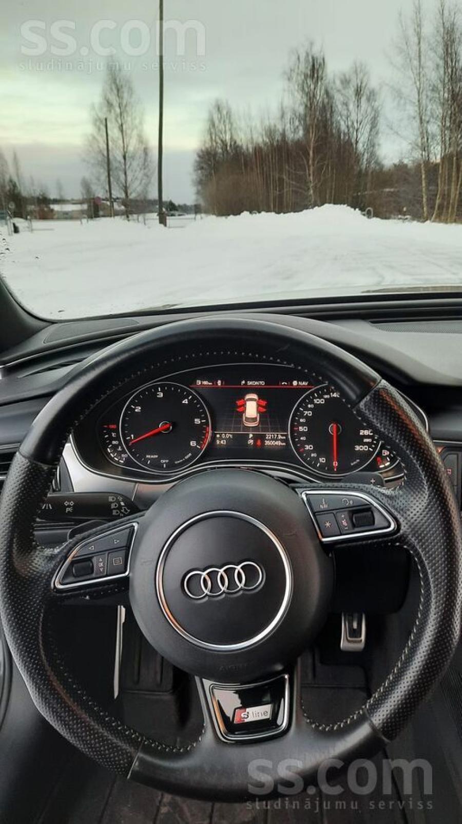 Pelēks Audi A6 2015 Jelgava, ar dzinēja tilpumu 3.00 L un nobraukumu 350 tūkst. km par 17000 €, foto 8 vietnē AUTOMOTO.COM.LV