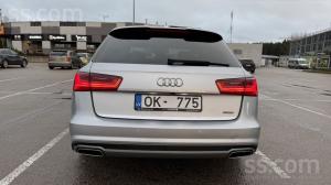 Grey Audi A6 2015 in Riga, with an engine capacity of 3.00 L and mileage of 277 thousand km for 14950 €, photo 4 on AUTOMOTO.COM.LV