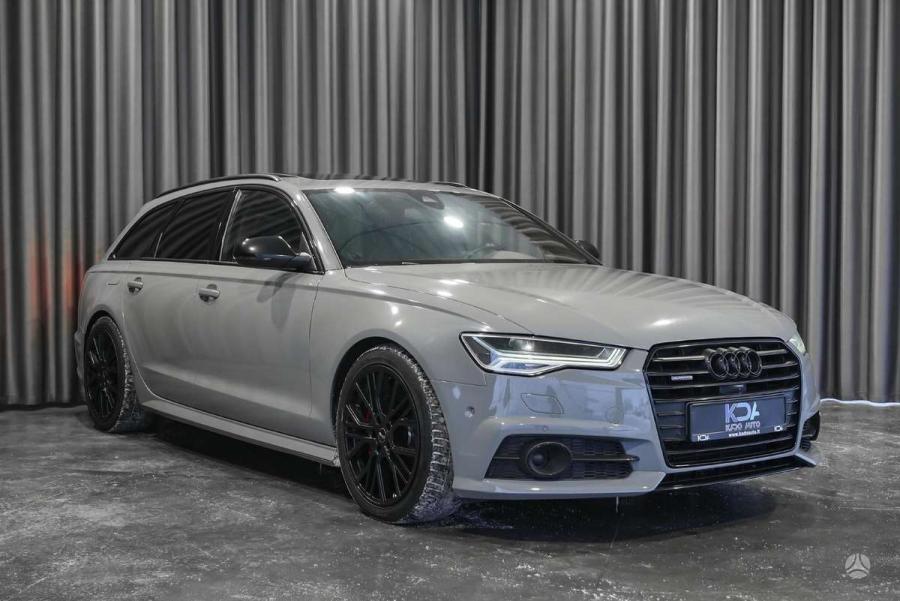 Grey Audi A6 2015 in Marijampole, with an engine capacity of 2.97 L and mileage of 191 thousand km for 20450 €, photo 1 on AUTOMOTO.COM.LV