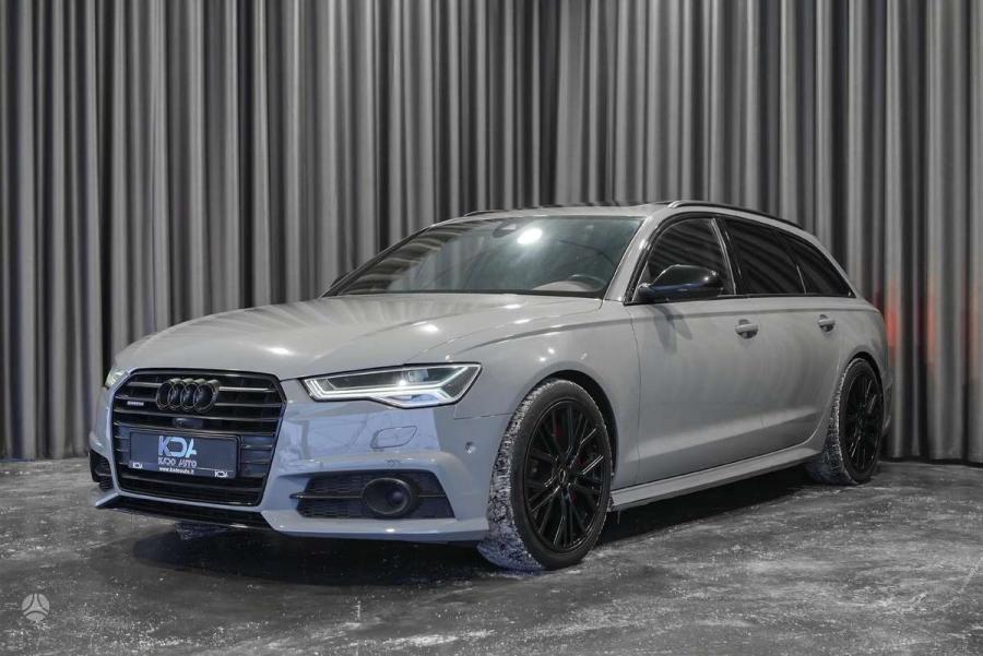 Grey Audi A6 2015 in Marijampole, with an engine capacity of 2.97 L and mileage of 191 thousand km for 20450 €, photo 5 on AUTOMOTO.COM.LV