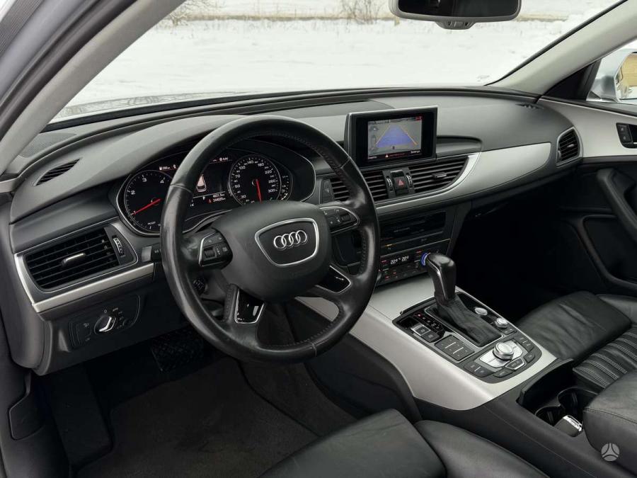 Pelēks Audi A6 2015 Utena, ar dzinēja tilpumu 1.97 L un nobraukumu 244 tūkst. km par 13650 €, foto 12 vietnē AUTOMOTO.COM.LV