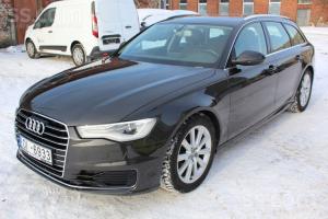 Grey Audi A6 2015 in Liepaja, with an engine capacity of 2.00 L and mileage of 209 thousand km for 11800 €, photo 2 on AUTOMOTO.COM.LV