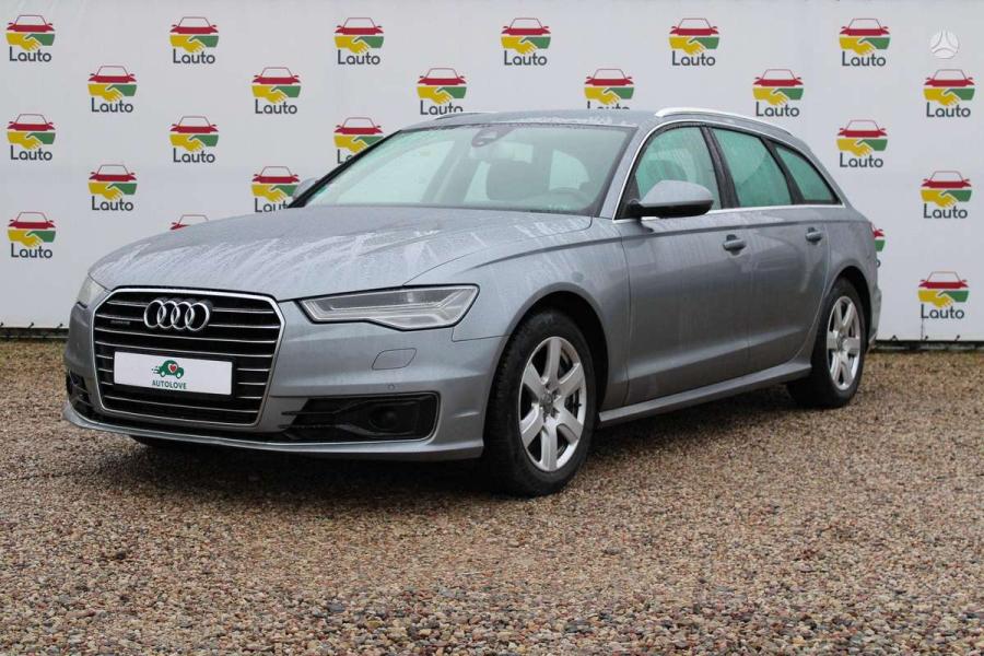 Grey Audi A6 2015 in Vilnius, with an engine capacity of 3.00 L and mileage of 287 thousand km for 12290 €, photo 1 on AUTOMOTO.COM.LV