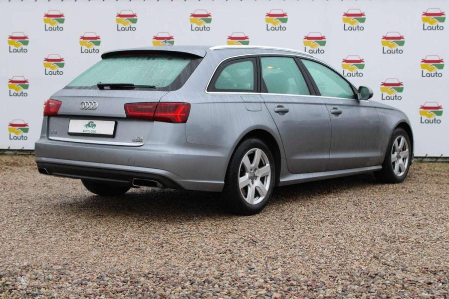 Grey Audi A6 2015 in Vilnius, with an engine capacity of 3.00 L and mileage of 287 thousand km for 12290 €, photo 3 on AUTOMOTO.COM.LV