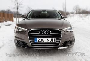 Grey Audi A6 2015 in Tallinn, with an engine capacity of 3.00 L and mileage of 254 thousand km for 13990 €, photo 2 on AUTOMOTO.COM.LV