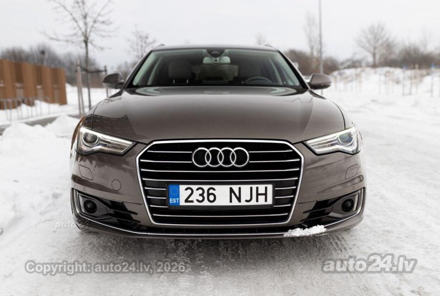 Grey Audi A6 2015 in Tallinn, with an engine capacity of 3.00 L and mileage of 254 thousand km for 13990 €, photo 2 on AUTOMOTO.COM.LV