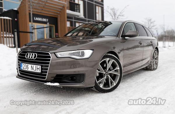Grey Audi A6 2015 in Tallinn, with an engine capacity of 3.00 L and mileage of 254 thousand km for 13990 €, photo 3 on AUTOMOTO.COM.LV