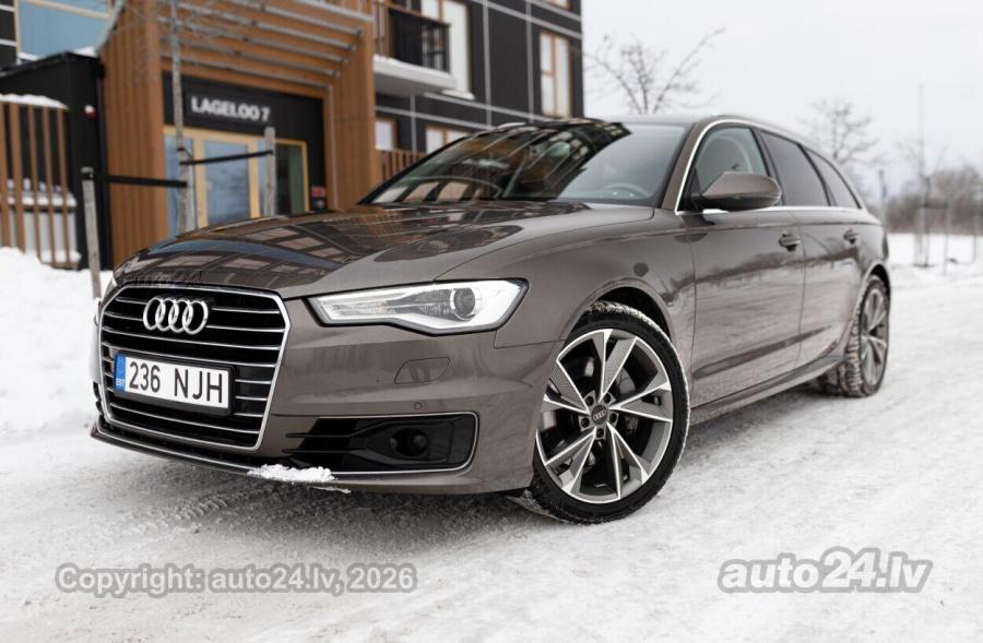 Grey Audi A6 2015 in Tallinn, with an engine capacity of 3.00 L and mileage of 254 thousand km for 13990 €, photo 3 on AUTOMOTO.COM.LV