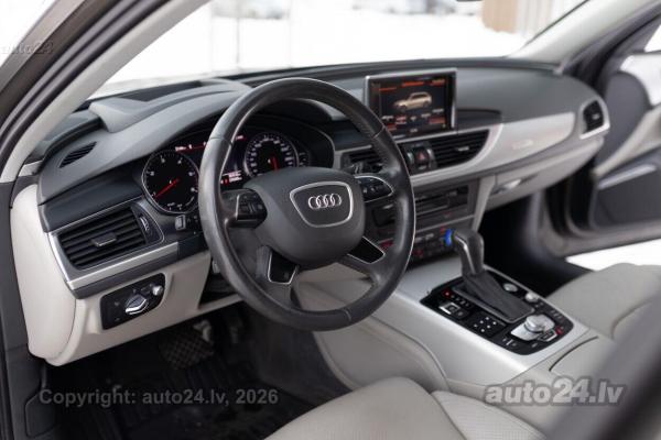Grey Audi A6 2015 in Tallinn, with an engine capacity of 3.00 L and mileage of 254 thousand km for 13990 €, photo 8 on AUTOMOTO.COM.LV