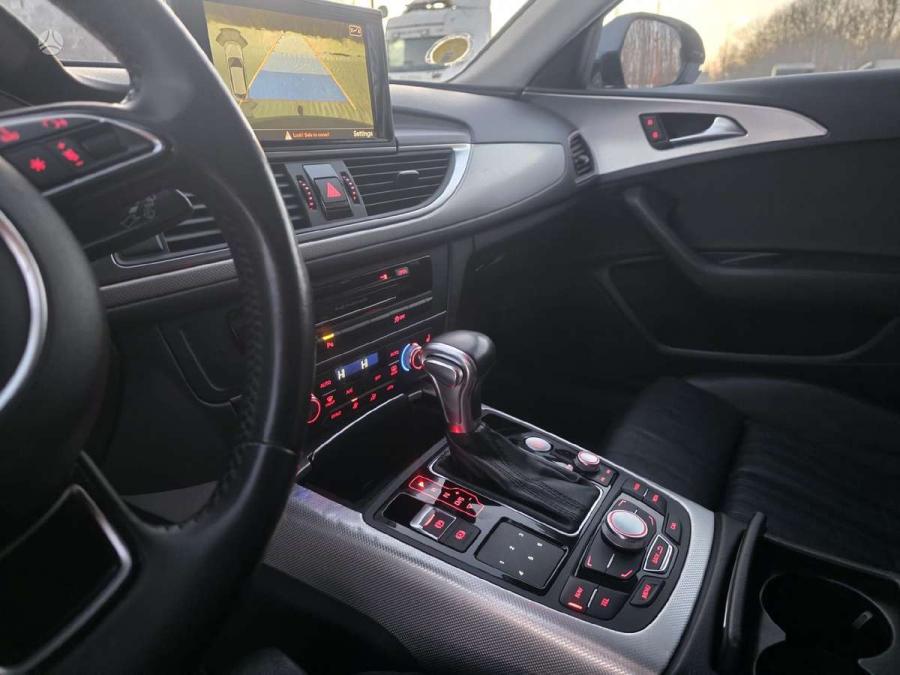 Grey Audi A6 2015 in Vilnius, with an engine capacity of 1.97 L and mileage of 259 thousand km for 11999 €, photo 19 on AUTOMOTO.COM.LV