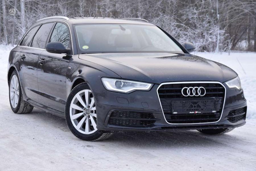 Grey Audi A6 2015 in Vilnius, with an engine capacity of 1.97 L and mileage of 249 thousand km for 11999 €, photo 1 on AUTOMOTO.COM.LV