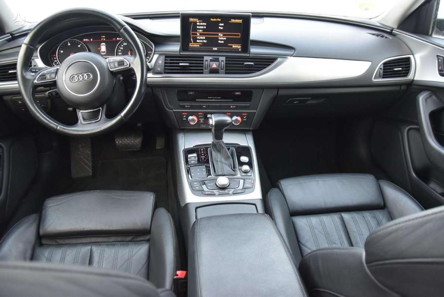Grey Audi A6 2015 in Vilnius, with an engine capacity of 1.97 L and mileage of 249 thousand km for 11999 €, photo 2 on AUTOMOTO.COM.LV