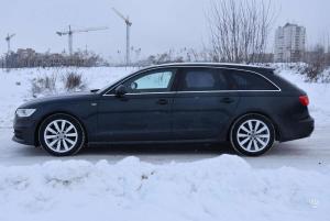 Grey Audi A6 2015 in Vilnius, with an engine capacity of 1.97 L and mileage of 249 thousand km for 11999 €, photo 9 on AUTOMOTO.COM.LV