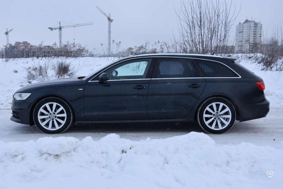 Grey Audi A6 2015 in Vilnius, with an engine capacity of 1.97 L and mileage of 249 thousand km for 11999 €, photo 9 on AUTOMOTO.COM.LV