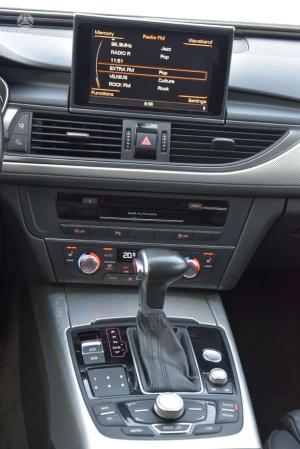 Grey Audi A6 2015 in Vilnius, with an engine capacity of 1.97 L and mileage of 249 thousand km for 11999 €, photo 12 on AUTOMOTO.COM.LV