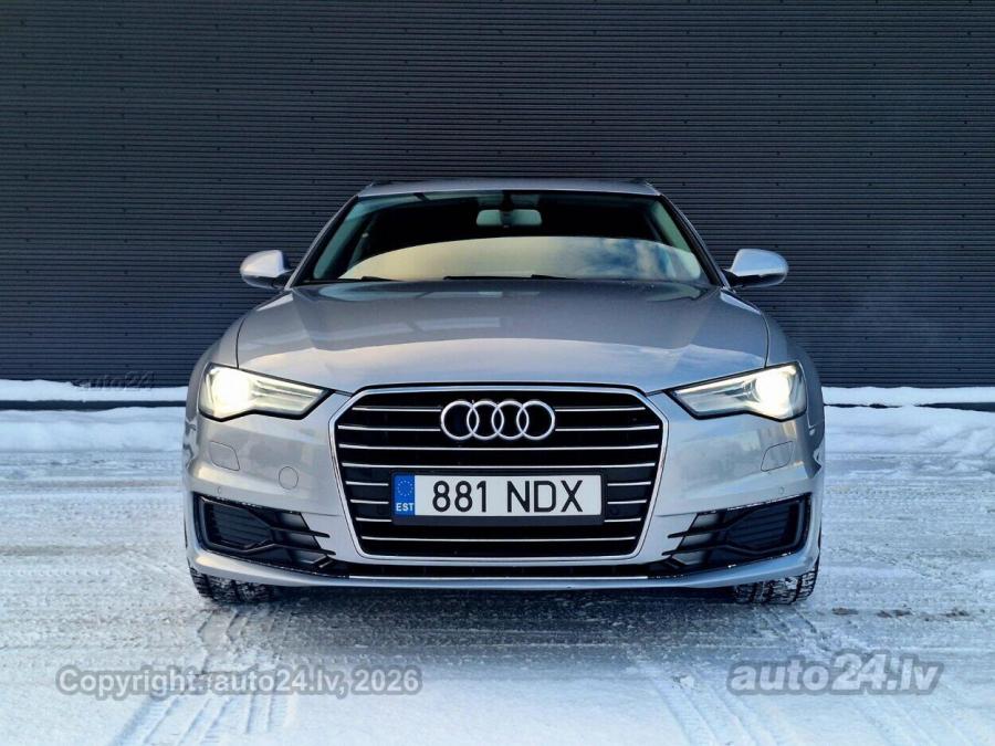 Grey Audi A6 2015 in Tallinn, with an engine capacity of 2.00 L and mileage of 188 thousand km for 13750 €, photo 8 on AUTOMOTO.COM.LV