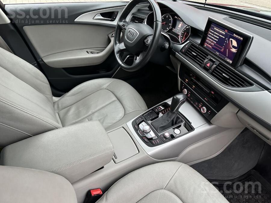 Pelēks Audi A6 2015 Rēzekne, ar dzinēja tilpumu 3.00 L un nobraukumu 262 tūkst. km par 13950 €, foto 7 vietnē AUTOMOTO.COM.LV