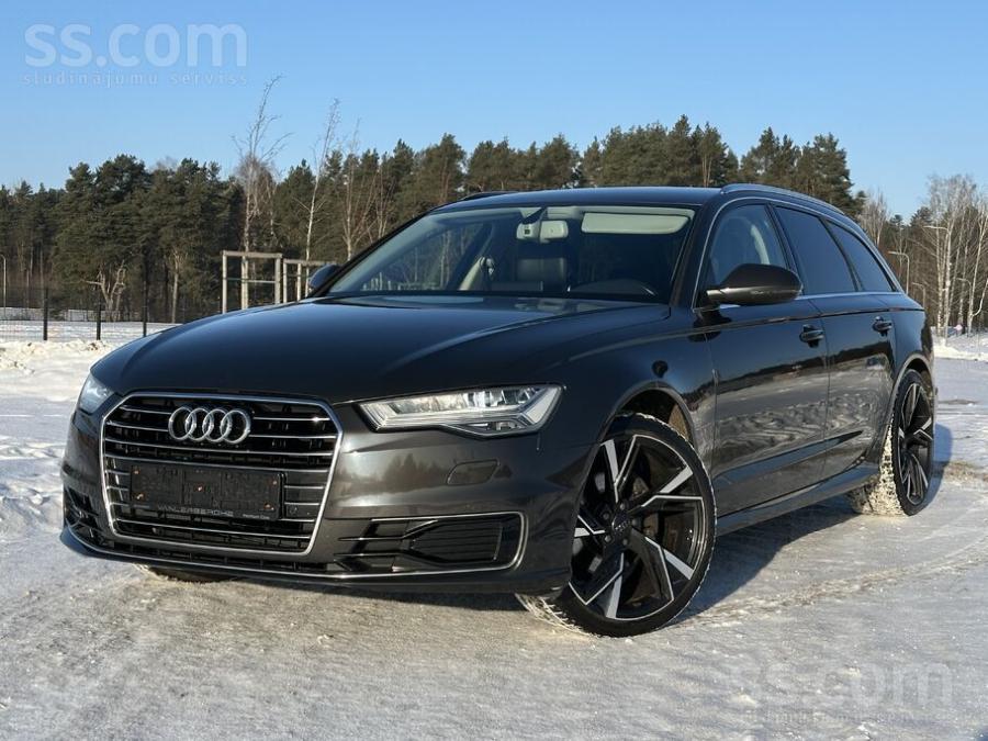Grey Audi A6 2015 in Valmiera, with an engine capacity of 2.00 L and mileage of 282 thousand km for 11700 €, photo 1 on AUTOMOTO.COM.LV
