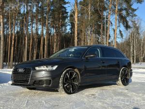 Grey Audi A6 2015 in Valmiera, with an engine capacity of 2.00 L and mileage of 282 thousand km for 11700 €, photo 7 on AUTOMOTO.COM.LV