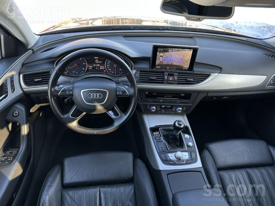 Grey Audi A6 2015 in Valmiera, with an engine capacity of 2.00 L and mileage of 282 thousand km for 11700 €, photo 9 on AUTOMOTO.COM.LV