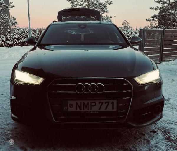 Pelēks Audi A6 2015 Viļņa, ar dzinēja tilpumu 1.98 L un nobraukumu 316 tūkst. km par 14000 €, foto 6 vietnē AUTOMOTO.COM.LV