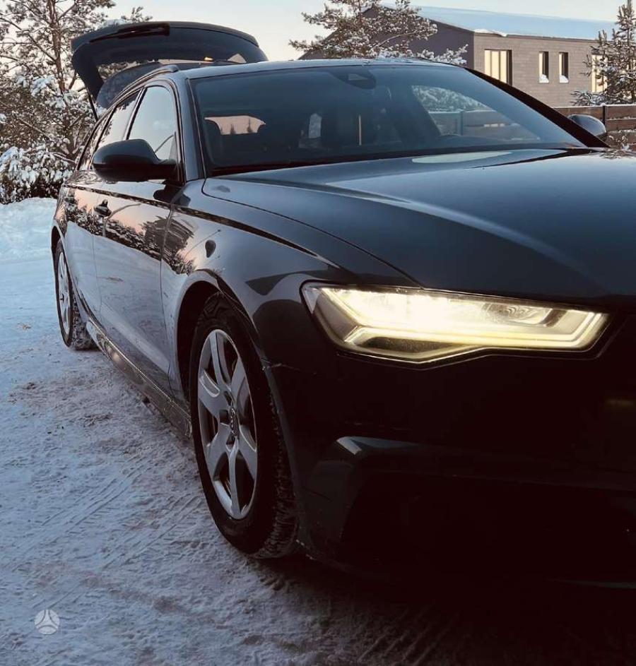 Pelēks Audi A6 2015 Viļņa, ar dzinēja tilpumu 1.98 L un nobraukumu 316 tūkst. km par 14000 €, foto 7 vietnē AUTOMOTO.COM.LV