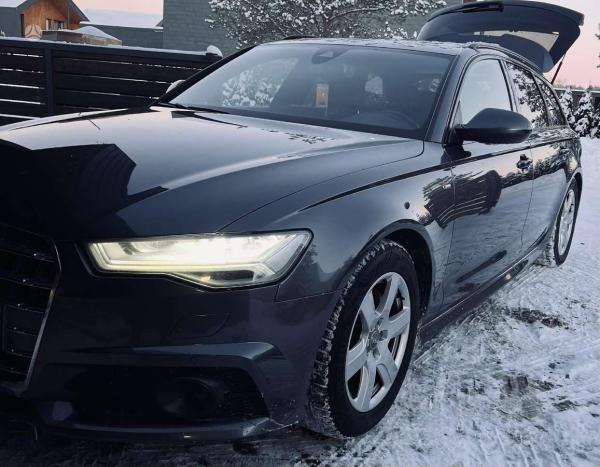 Pelēks Audi A6 2015 Viļņa, ar dzinēja tilpumu 1.98 L un nobraukumu 316 tūkst. km par 14000 €, foto 10 vietnē AUTOMOTO.COM.LV