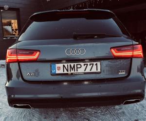 Pelēks Audi A6 2015 Viļņa, ar dzinēja tilpumu 1.98 L un nobraukumu 316 tūkst. km par 14000 €, foto 12 vietnē AUTOMOTO.COM.LV