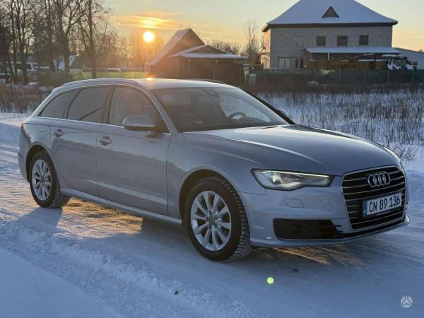Grey Audi A6 2015 in Jurbarkas, with an engine capacity of 1.97 L and mileage of 350 thousand km for 9500 €, photo 2 on AUTOMOTO.COM.LV
