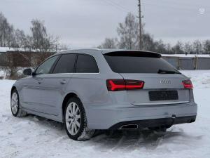 Grey Audi A6 2015 in Utena, with an engine capacity of 1.97 L and mileage of 244 thousand km for 12950 €, photo 6 on AUTOMOTO.COM.LV