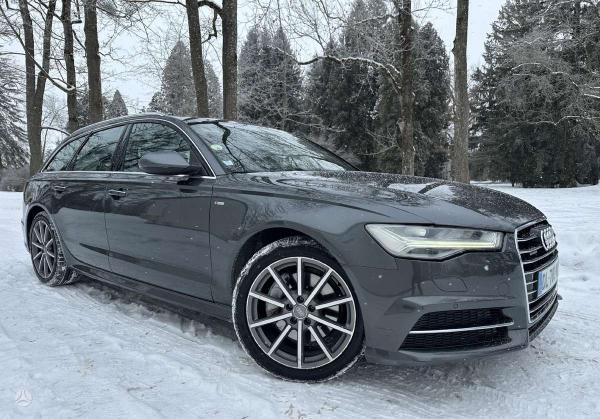 Pelēks Audi A6 2015 Kauņa, ar dzinēja tilpumu 2.97 L un nobraukumu 312 tūkst. km par 13990 €, foto 2 vietnē AUTOMOTO.COM.LV