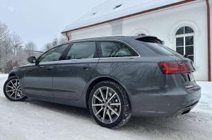 Grey Audi A6 2015 in Kaunas, with an engine capacity of 2.97 L and mileage of 312 thousand km for 13990 €, photo 3 on AUTOMOTO.COM.LV