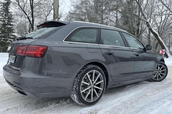 Pelēks Audi A6 2015 Kauņa, ar dzinēja tilpumu 2.97 L un nobraukumu 312 tūkst. km par 13990 €, foto 4 vietnē AUTOMOTO.COM.LV