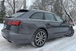 Grey Audi A6 2015 in Kaunas, with an engine capacity of 2.97 L and mileage of 312 thousand km for 13990 €, photo 4 on AUTOMOTO.COM.LV