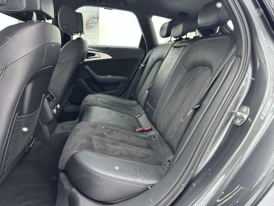 Grey Audi A6 2015 in Kaunas, with an engine capacity of 2.97 L and mileage of 312 thousand km for 13990 €, photo 11 on AUTOMOTO.COM.LV