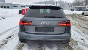 Grey Audi A6 2015 in Jonava, with an engine capacity of 2.97 L and mileage of 256 thousand km for 13800 €, photo 7 on AUTOMOTO.COM.LV