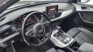 Grey Audi A6 2015 in Jonava, with an engine capacity of 2.97 L and mileage of 256 thousand km for 13800 €, photo 9 on AUTOMOTO.COM.LV