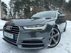 Pelēks Audi A6 2015 Viļņa, ar dzinēja tilpumu 2.97 L un nobraukumu 282 tūkst. km par 15900 €, foto  vietnē AUTOMOTO.COM.LV
